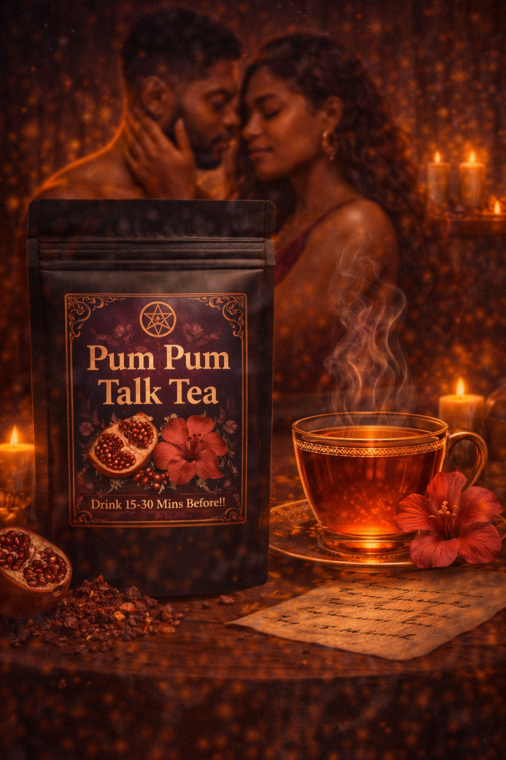 Pum Pum Talk Tea – Bessie’s Conjure Kitchen